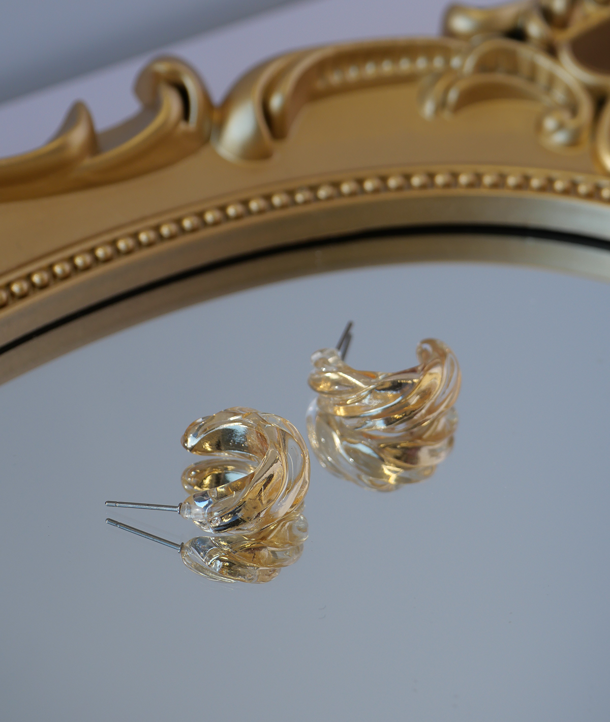 【RTP-50】クリアフープピアス – RENEW